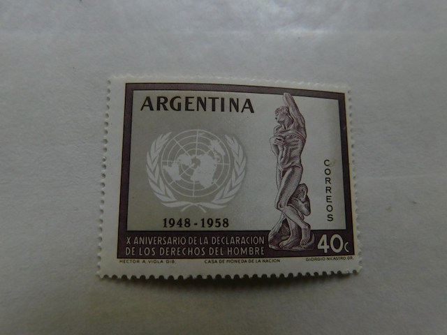 ** REPUBLICA ARGENTINA 1958 **
