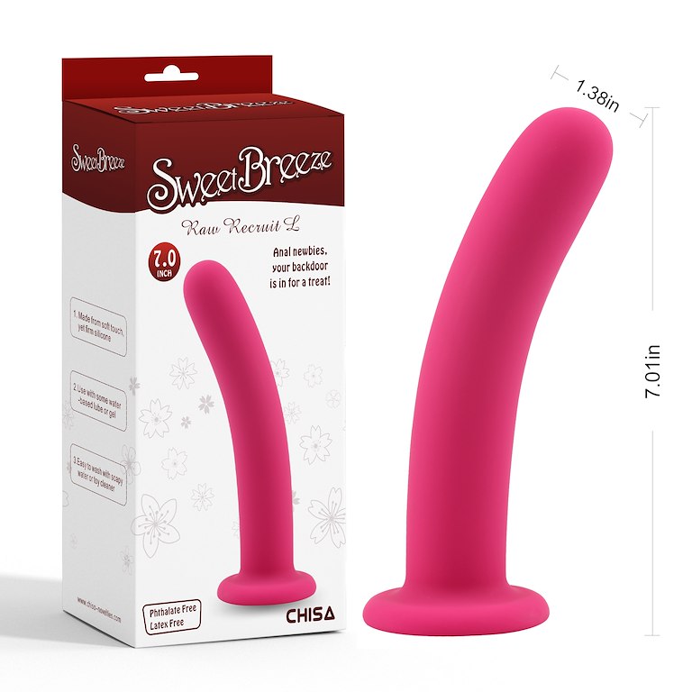 Raw Recruit L Pink Dildo CN544073587