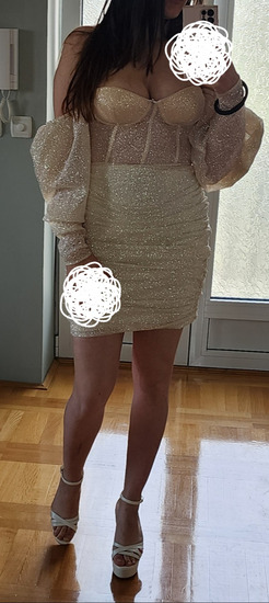 Svečana haljina sa šljokicama