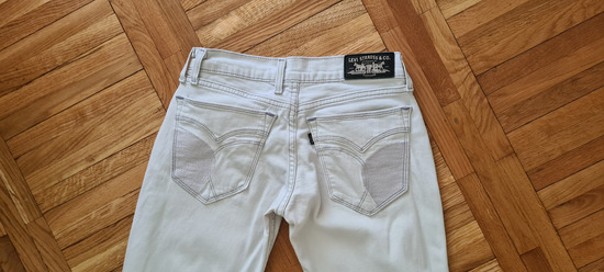 Levis vintage bele skinny farmerke kao nove 26/32