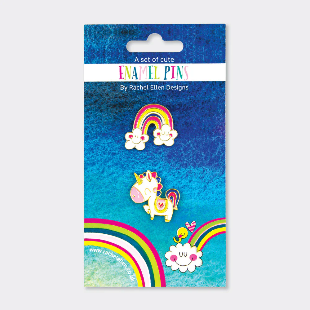 Set broševa - Unicorn / Rainbow