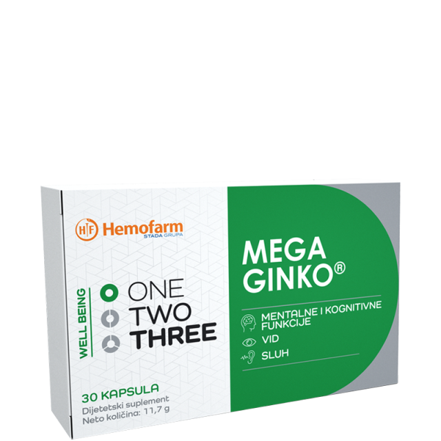 ONE TWO THREE MEGA GINKO