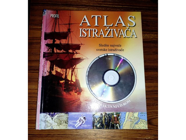 Atlas istraživača+CD - Anita Ganeri,Andrea Mils