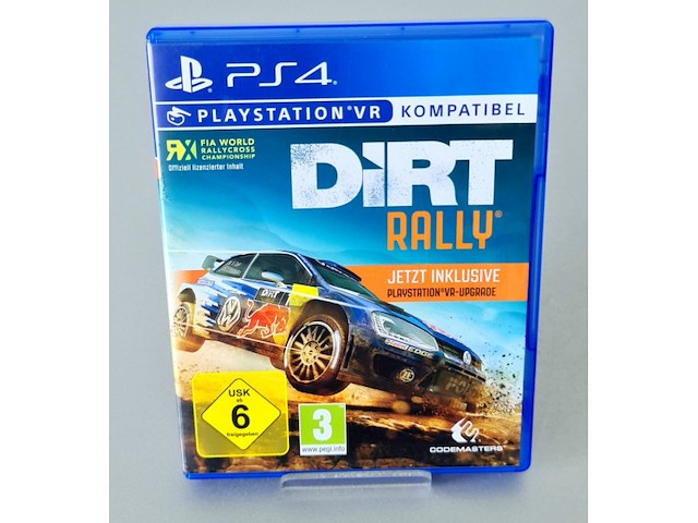 DIRT Rally Playstation VR   PS4