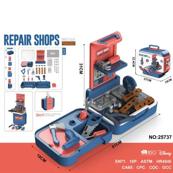 Koferce sa alatom RepairShop 3u1 44pcs
Koferce sa alatom RepairShop 3u1 44pcs