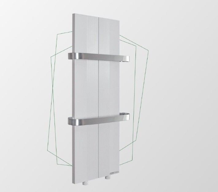 Radijator | Cini - Finesa - Beli - Hrom - 558x1000