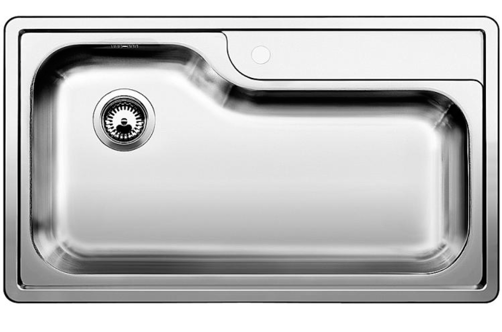 Sudopera | Blanco - Ugradna - PLENTA - 9 - Inox