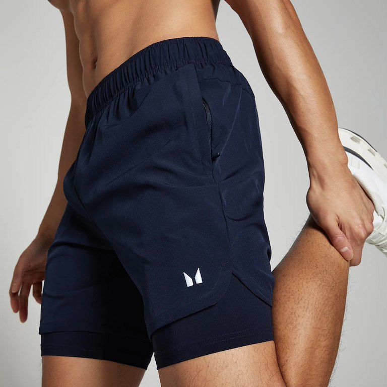 MP Men's 2-in-1 Training Shorts − muški šorts 2 u 1 − teget