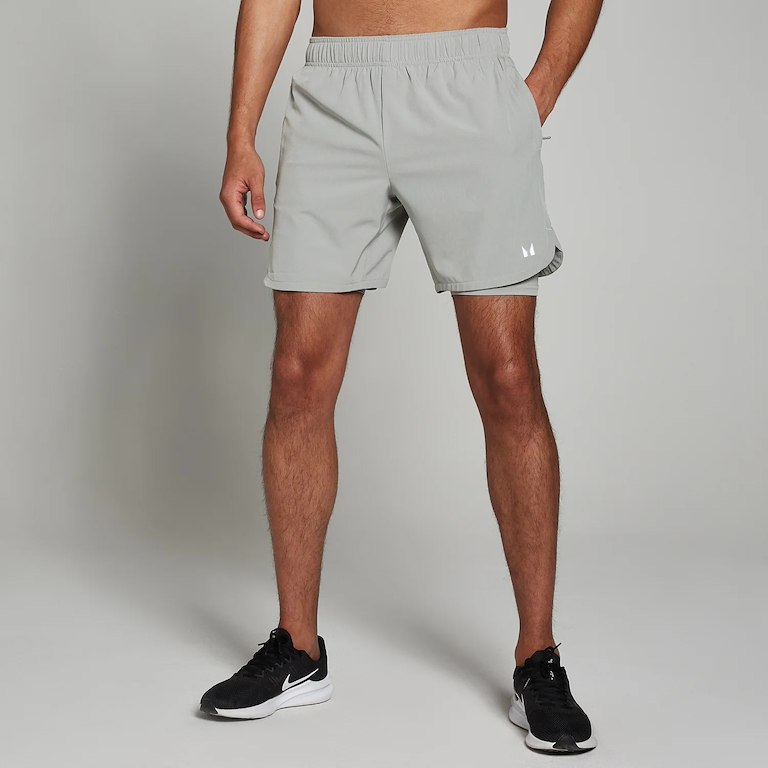 MP Men's 2-in-1 Training Shorts − muški šorts 2 u 1 − tamnosivi