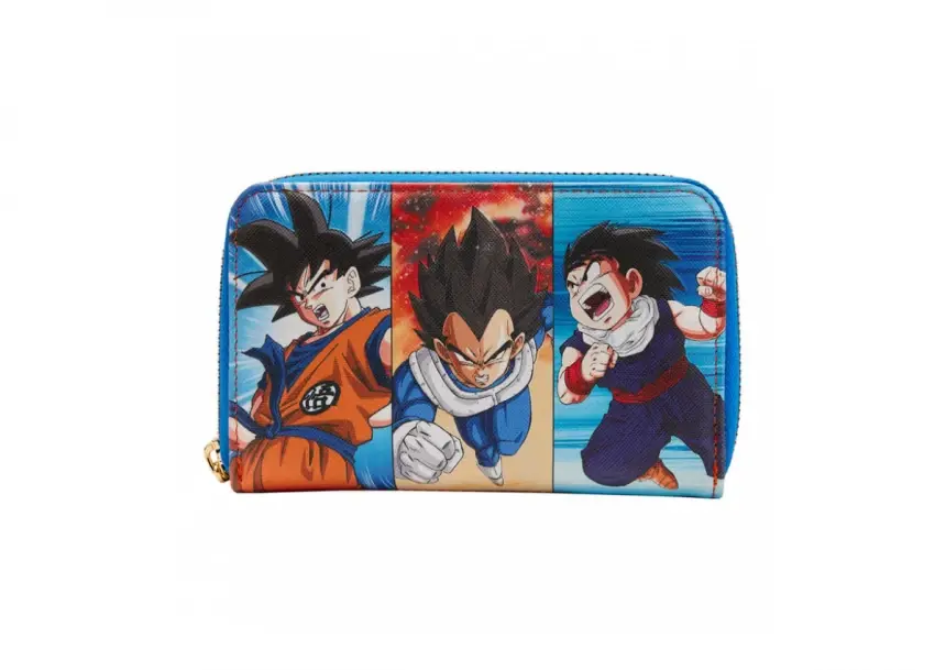 Dragon Ball Z Trio Zip Around Wallet