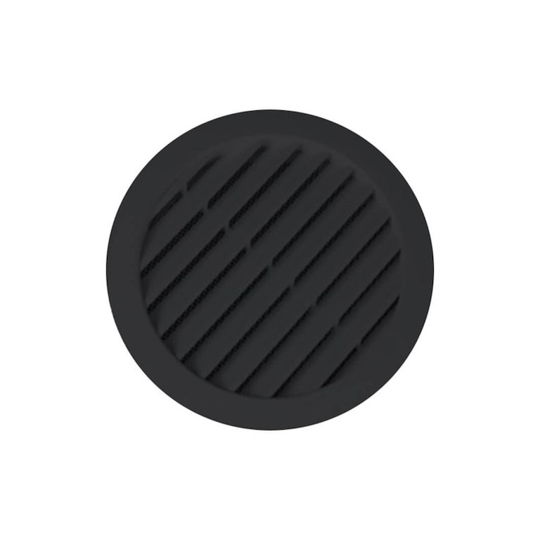 Ventilaciona rešetka PVC 120 crna