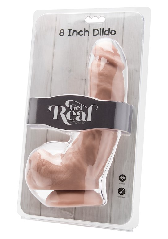 Dildo 8 inch with Balls, 10167 / 7929