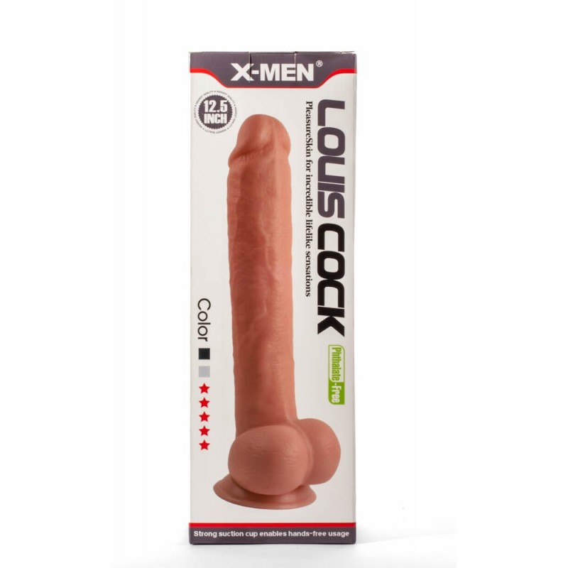 X-Men Louis 12.5" Cock Black, XMEN000172 / 7896