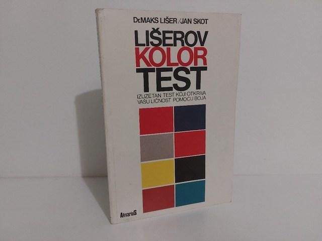 Lišerov kolor test  - Lišer/ Skot