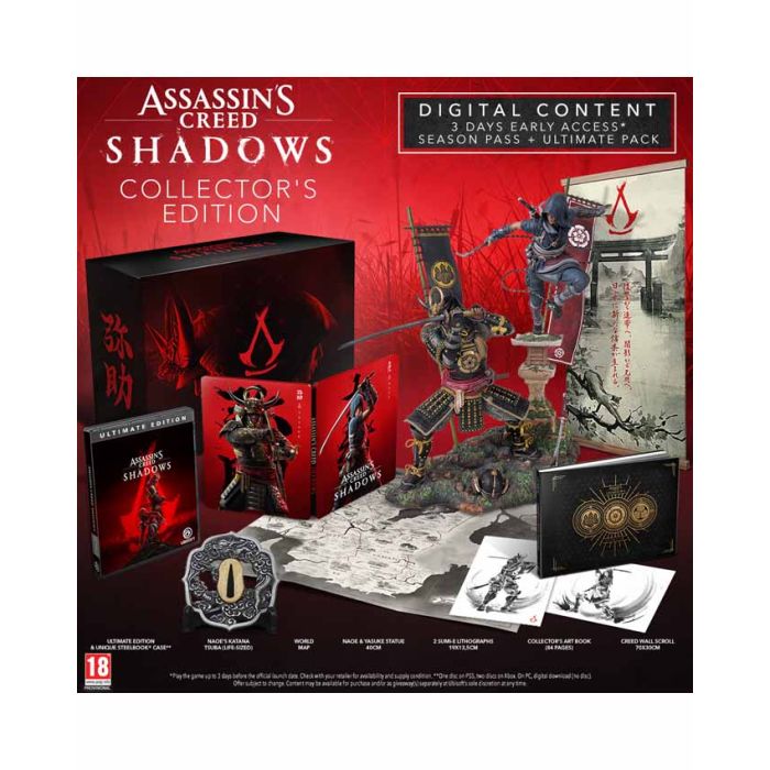PS5 Assassins Creed Shadows - Collectors Edition