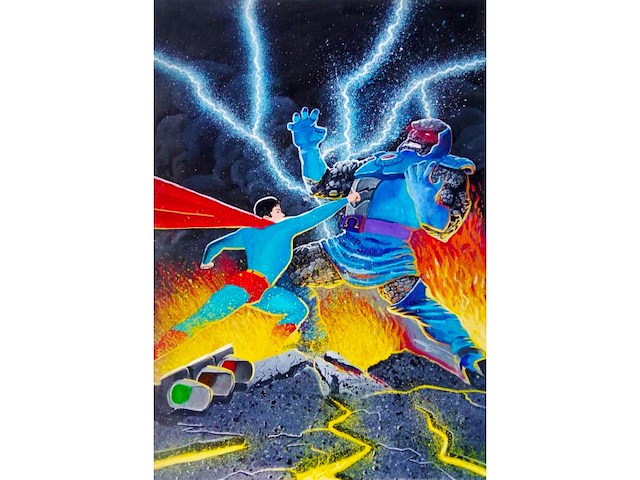 supermen ilustracija