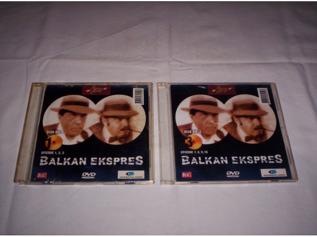 Balkan Ekspres TV Serija - Disk 1 i 3