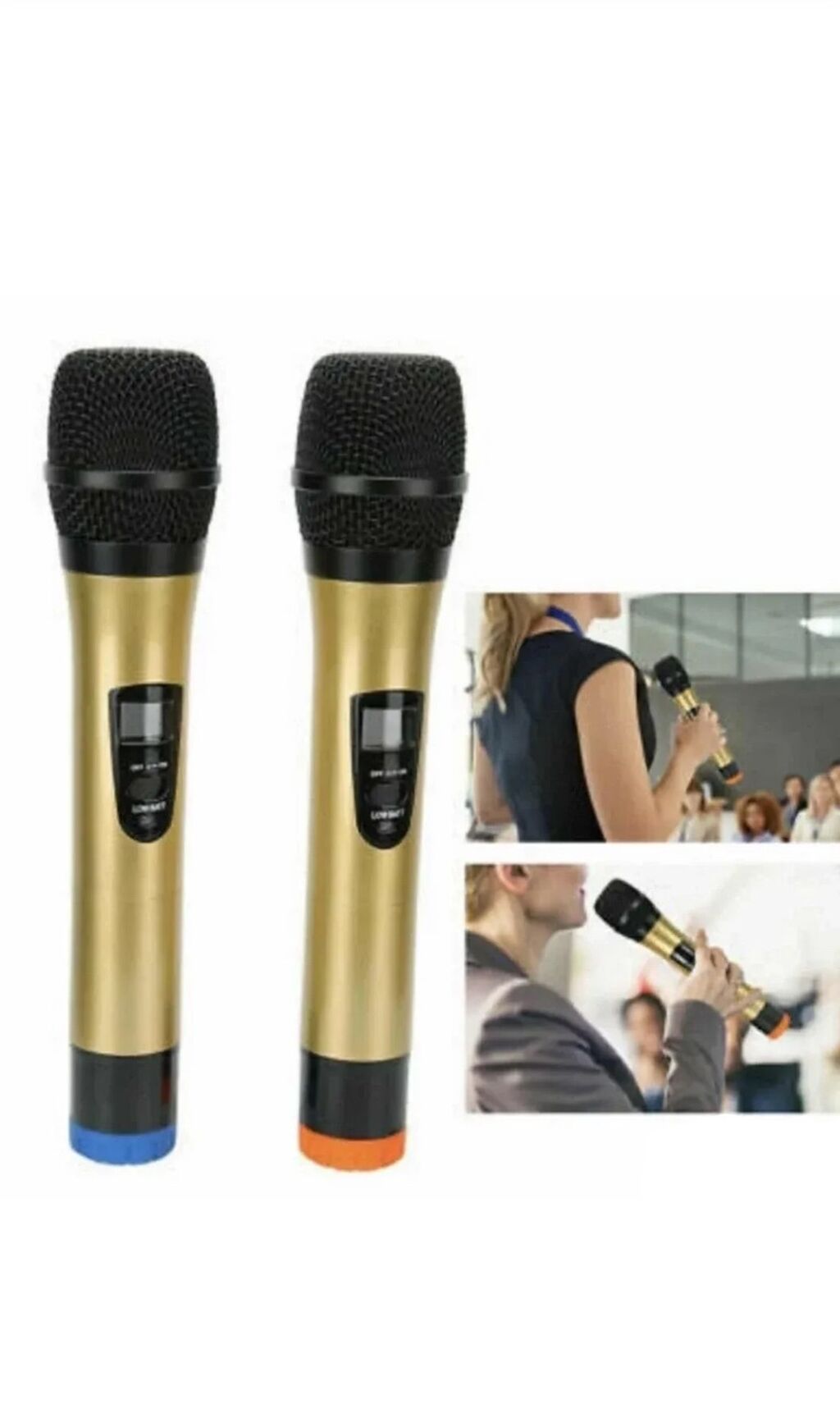 Bezicni mikrofon set 2 mikrofona profesionalni WG-200   Profesionalni