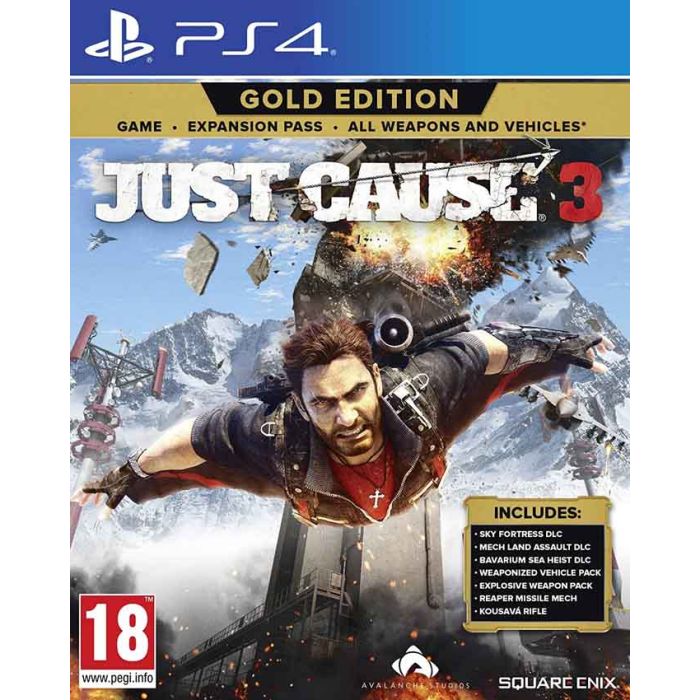 PS4 Just Cause 3 Gold Edition