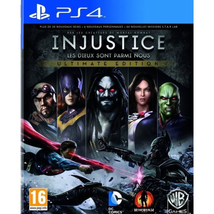 PS4 Injustice Gods Among Us Ultimate Edition