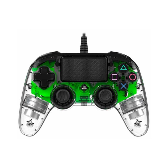 Gamepad Nacon BigBen PS4 Wired Illuminated Compact Green