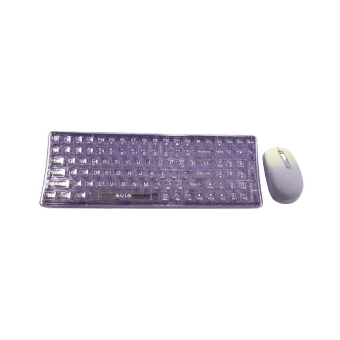 COMBO tastatura + mis Aula AC210 Purple