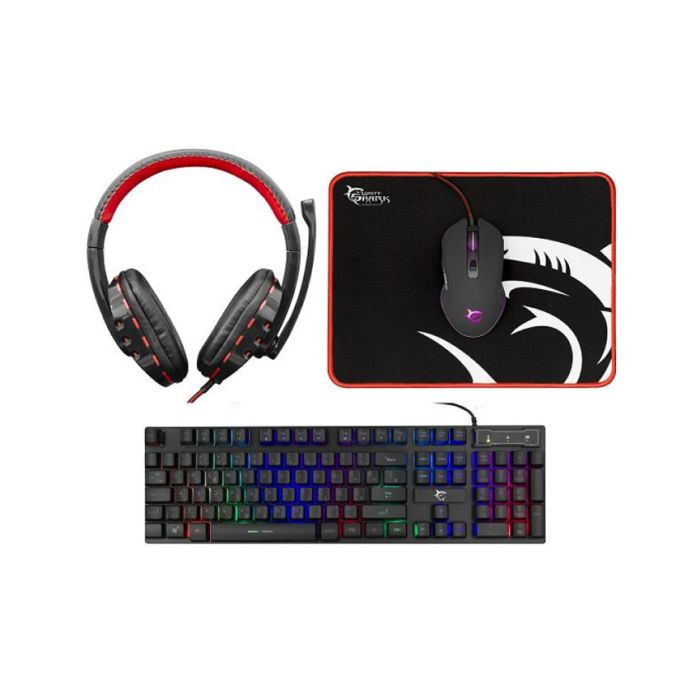 COMBO Tastatura + slušalice + miš + podloga White Shark Comanche 3 GC-4104