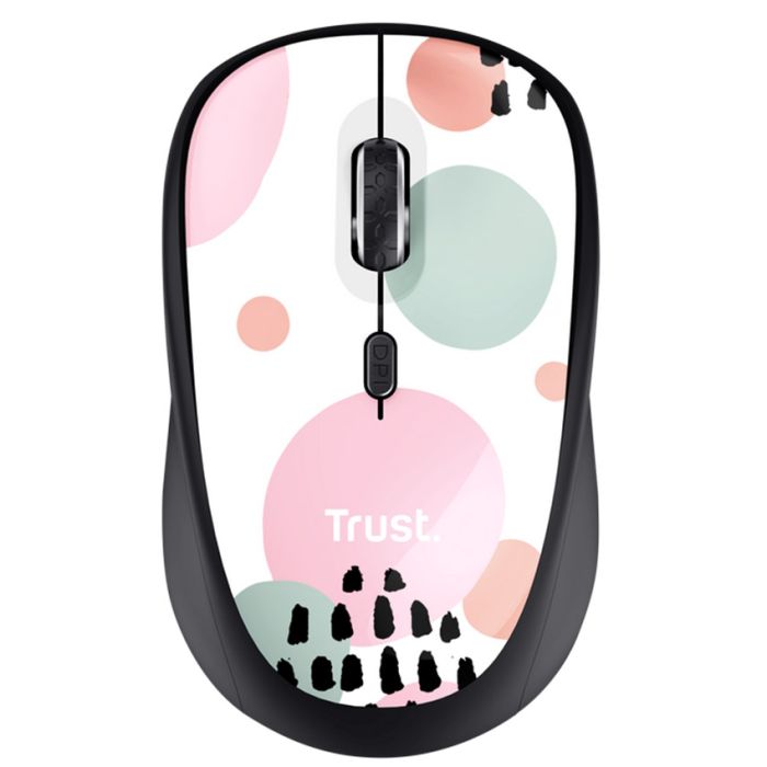 Miš Trust YVI Pink Circles Wireless