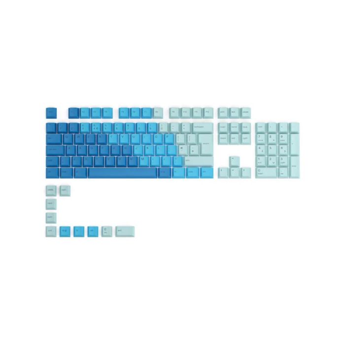 Kapice za tastaturu Glorious GPBT - Ocean Blue - ISO - UK Layout