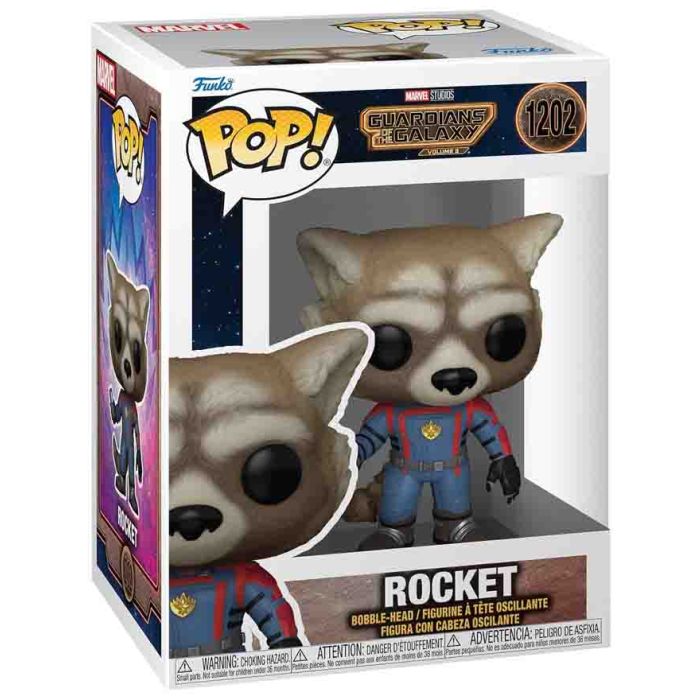Figura Funko POP! Marvel: Guardians Of The Galaxy - Rocket