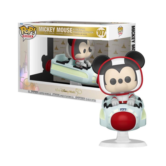 Figura Funko POP! Rides Super Deluxe: Disney - Space Mountain with Mickey Mouse