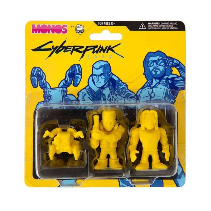 Figura Cyberpunk 2077 Monos Silverhand Set - Series 1 Yellow