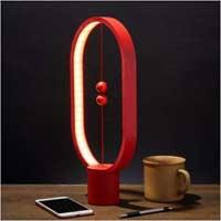 Stona LED lampa sa visećim magnetnim prekidačem Heng Balance Red