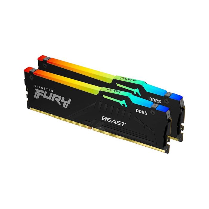 Ram memorija Kingston DDR5 32GB (2x16) Fury Beast RGB KF560C30BBAK2-32