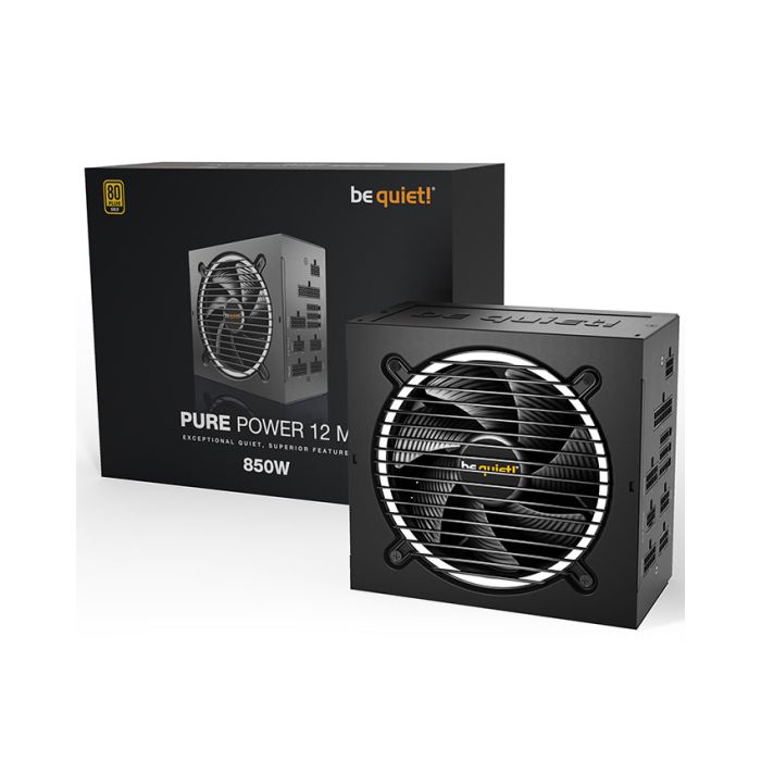 Napajanje Be Quiet Pure Power 12M 850W Gold BN344 ATX3.0 Modularno