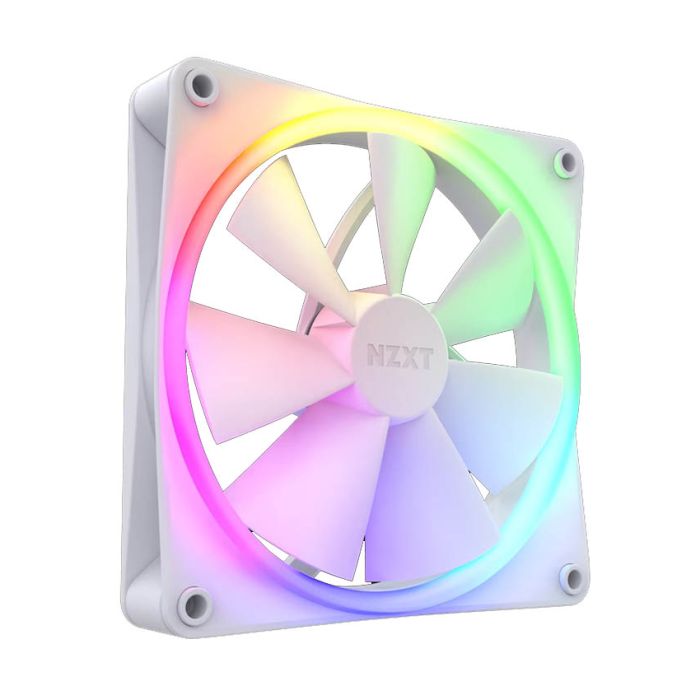 Ventilator NZXT F140 RGB 140mm ventilator White (RF-R14SF-W1)