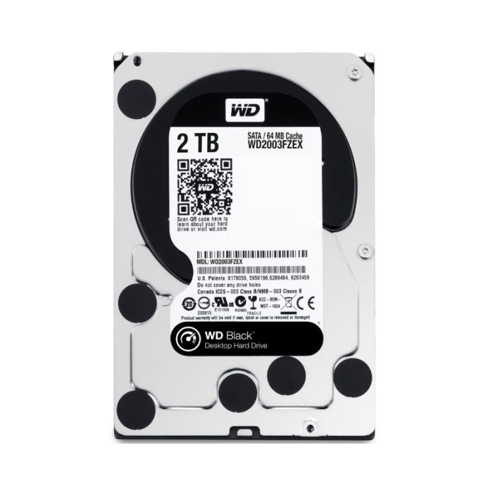 Hard disk WD 2TB 3.5 SATA III 64MB WD2003FZEX Black