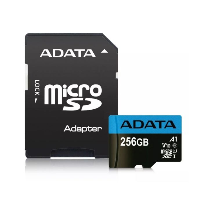 Memorijska kartica ADATA UHS-I MicroSDXC 256GB class 10 + adapter AUSDX256GUICL