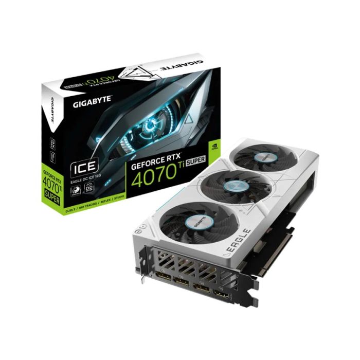 Grafička kartica Gigabyte GeForce RTX 4070 Ti SUPER EAGLE OC ICE 16GB GV-N407TSEAGLEOCICE-16GD