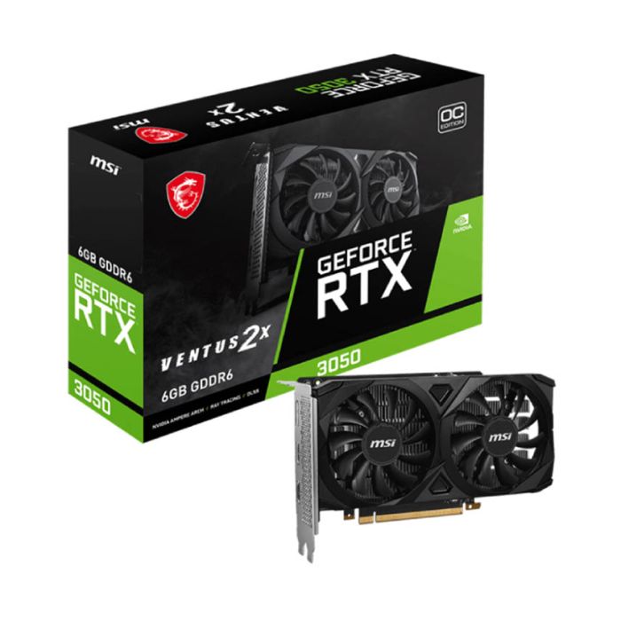 Grafička kartica MSI GeForce RTX 3050 6GB RTX 3050 VENTUS 2X 6G OC