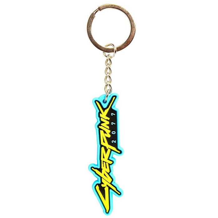 Privezak Cyberpunk 2077 Logo PVC Keychain Multicolor