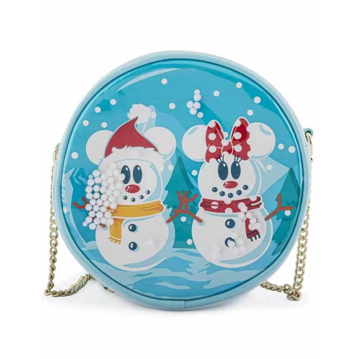 Torba Disney Snowman Mickey Minnie Snow Globe Crossbody
