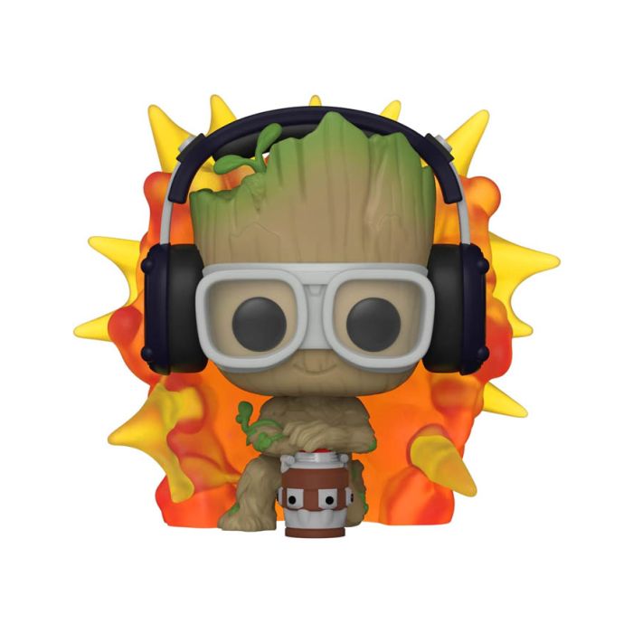 Figura Funko POP! Marvel: I Am Groot - Groot W/ Detonator