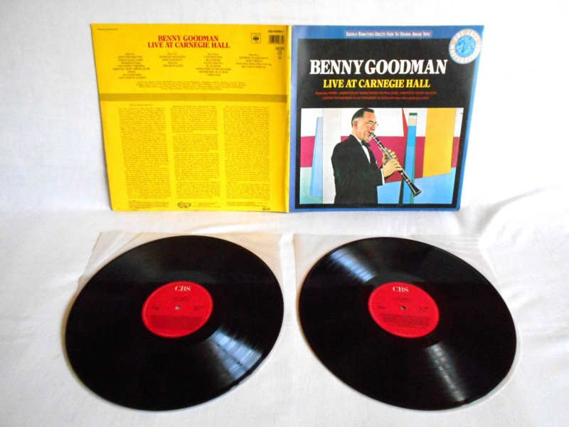 BENY GOODMAN!DUPLI LP!NAJBOLJI KONCERT U ISTORIJI! 5/5!