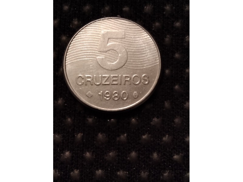 5 kruzeiros 1980 brazil