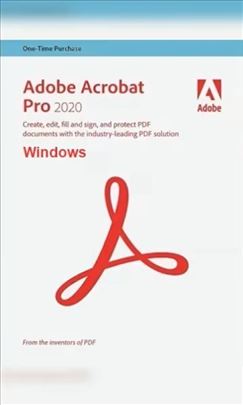 Adobe Acrobat Pro DC 2020 Lifetime