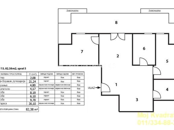 Zvezdara, Cvetkova pijaca, 82m2 - PROMOTIVNA PONUDA