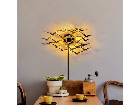 OPVIQ ZIDNA LAMPA FLYING BIRDS CENA