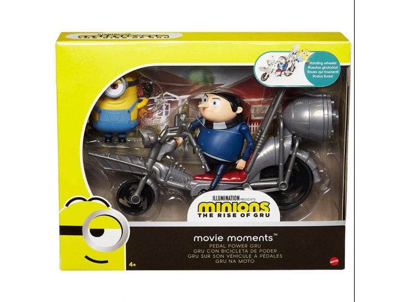 MINIONS SET GRU I MOTOR