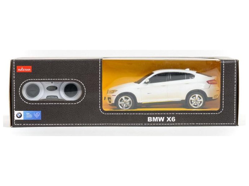 RASTAR IGRAČKA RC AUTOMOBIL BMW X6 1:24 (CRVENI, BELI)